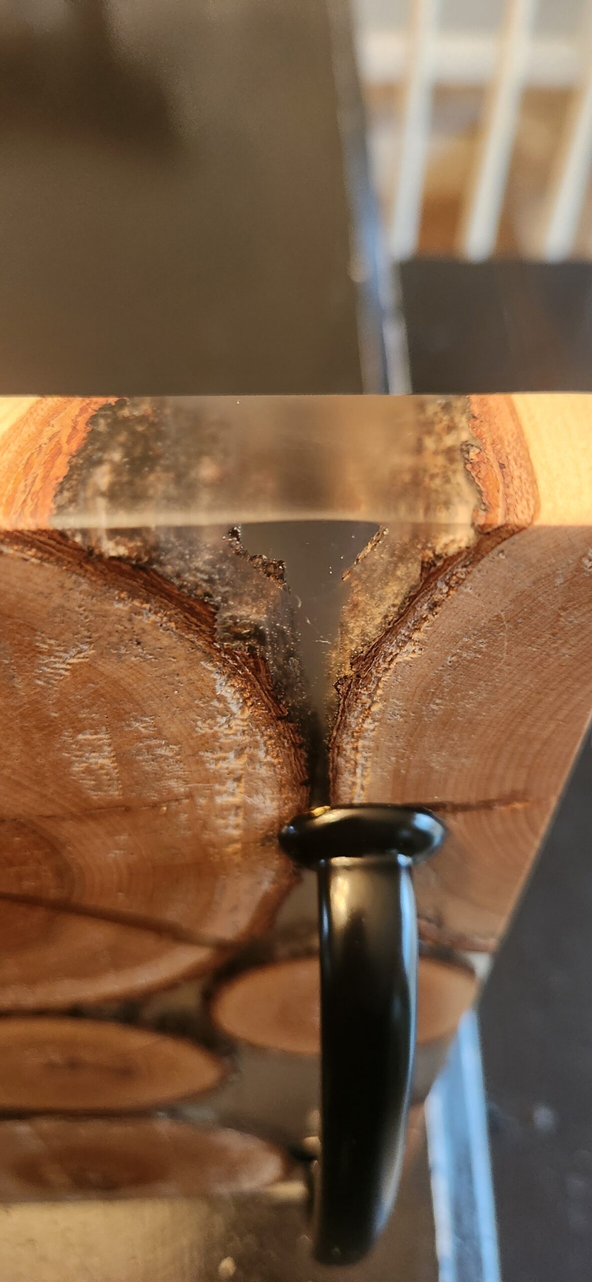 Serving Tray Made from Resin & Wood Cookies – With Handles! - Sooo ...